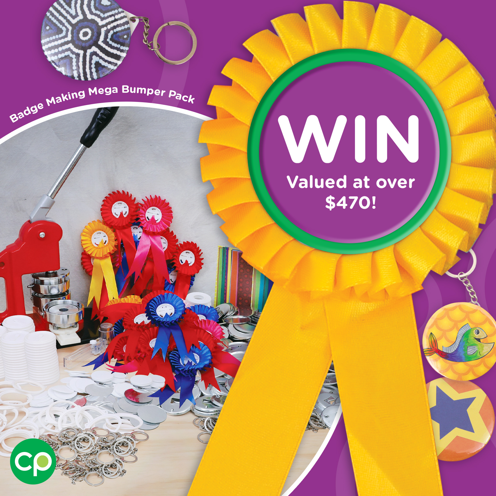 Badge Making Competition | CleverPatch - Art & Craft Supplies