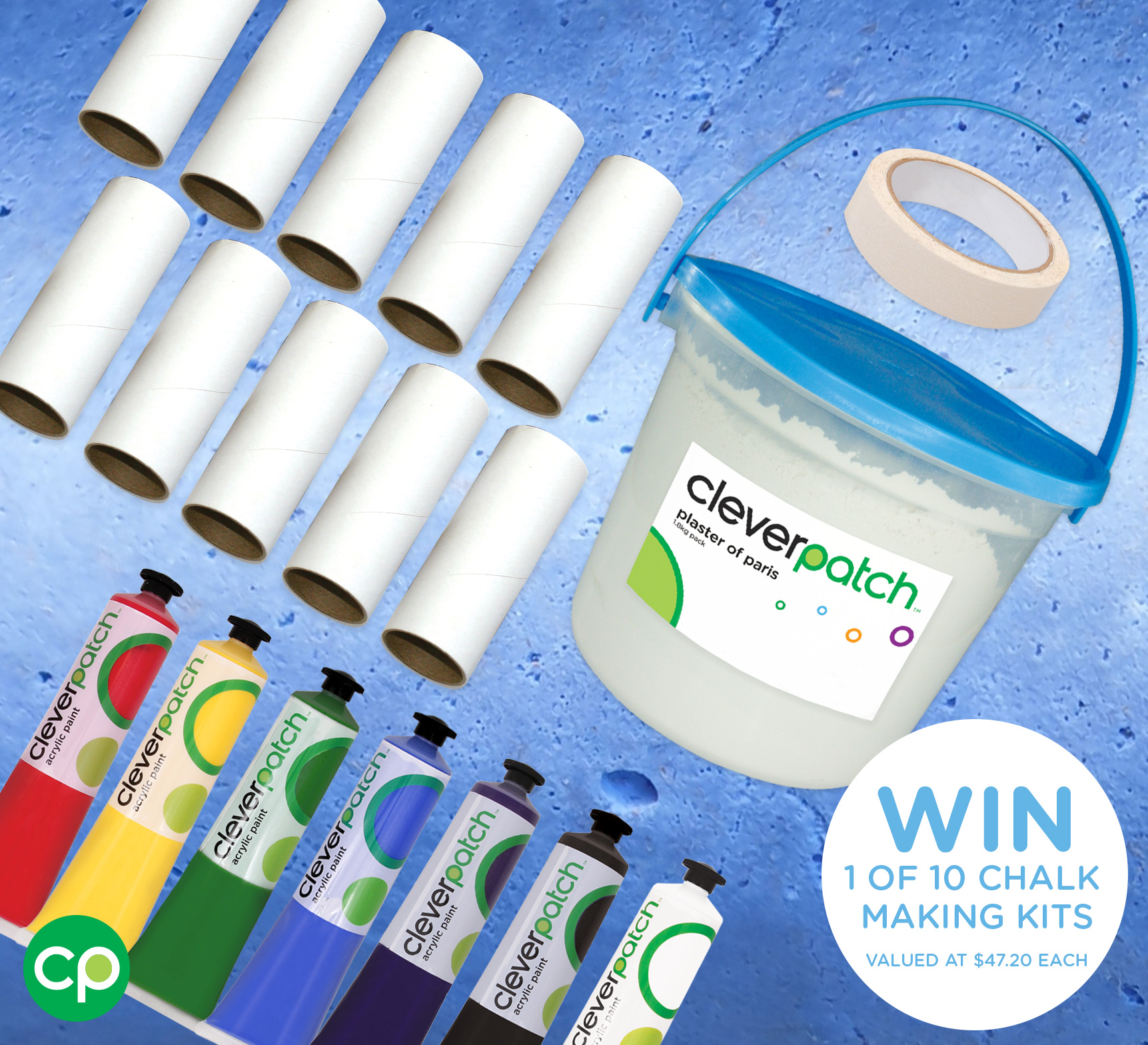 Win one of 10 Chalk Making Kits | CleverPatch - Art & Craft Supplies