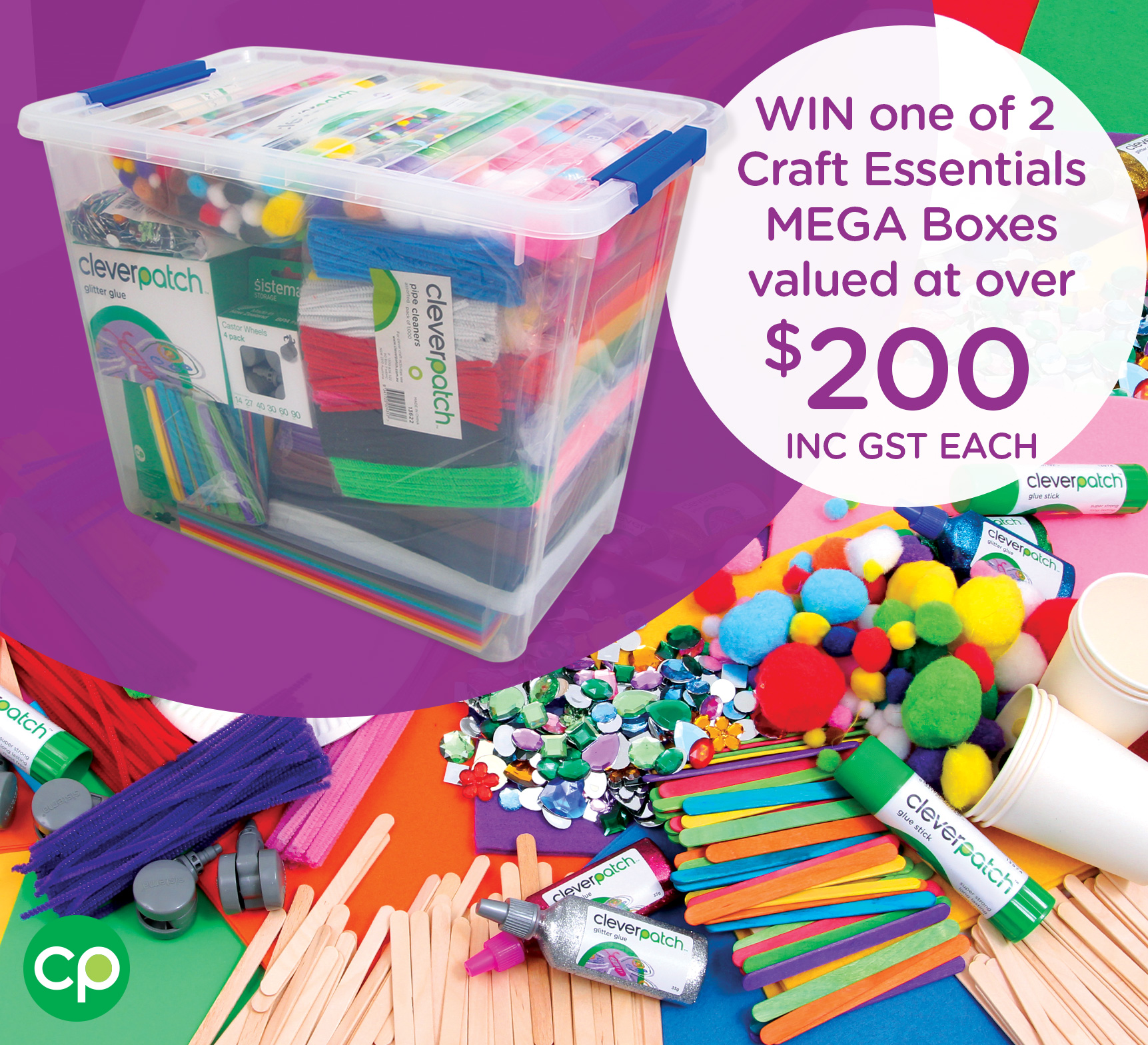 Craft Essentials MEGA Box Competition Rules | CleverPatch - Art & Craft ...