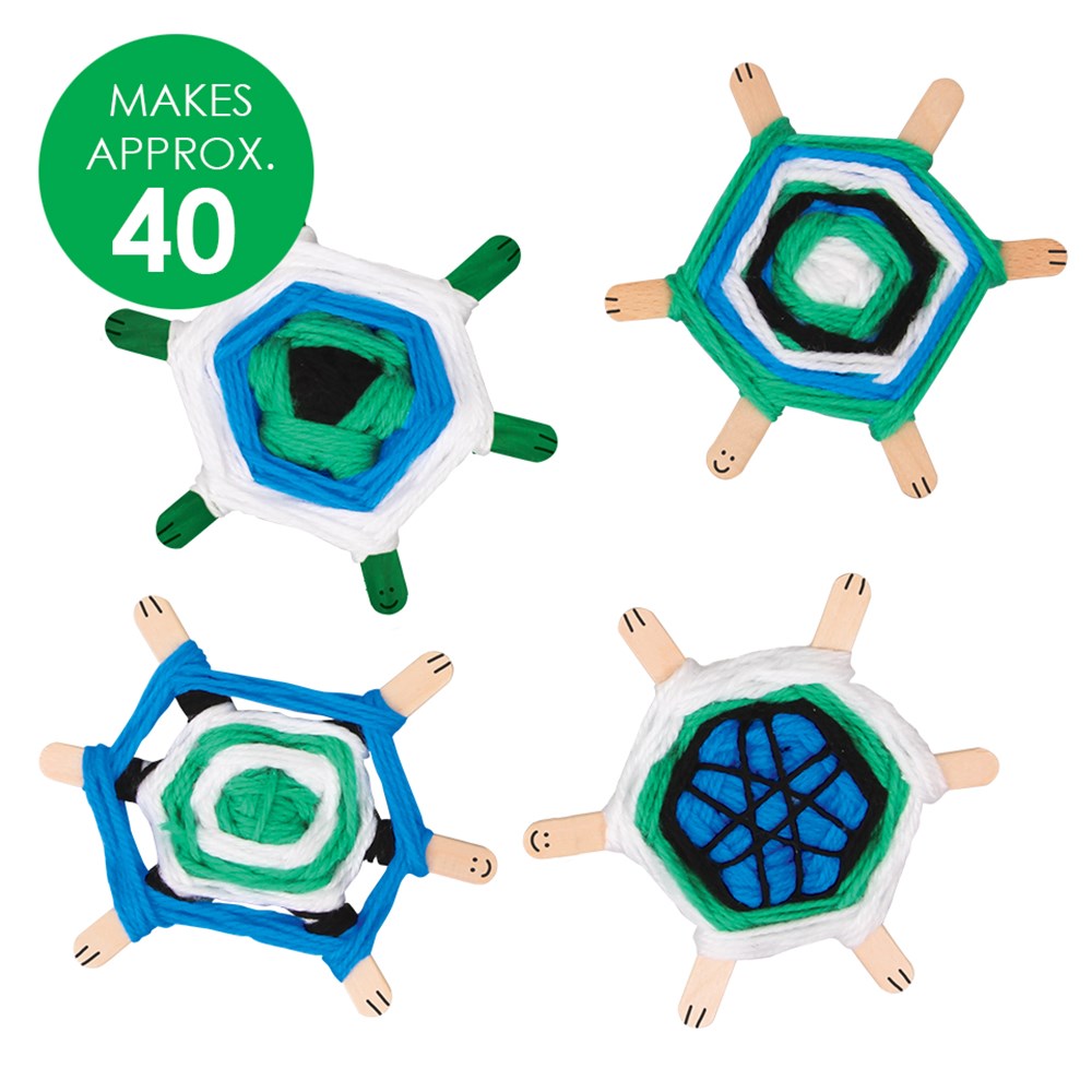 Yarn Turtles Group Pack - CleverPatch | CleverPatch - Art & Craft Supplies