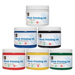 Block Printing Paint | CleverPatch - Art & Craft Supplies