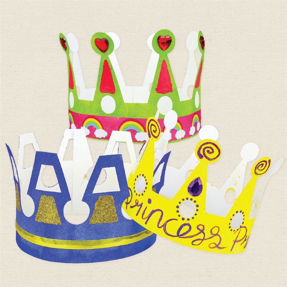 Dress Up Crowns | Paper & Card | CleverPatch - Art & Craft Supplies