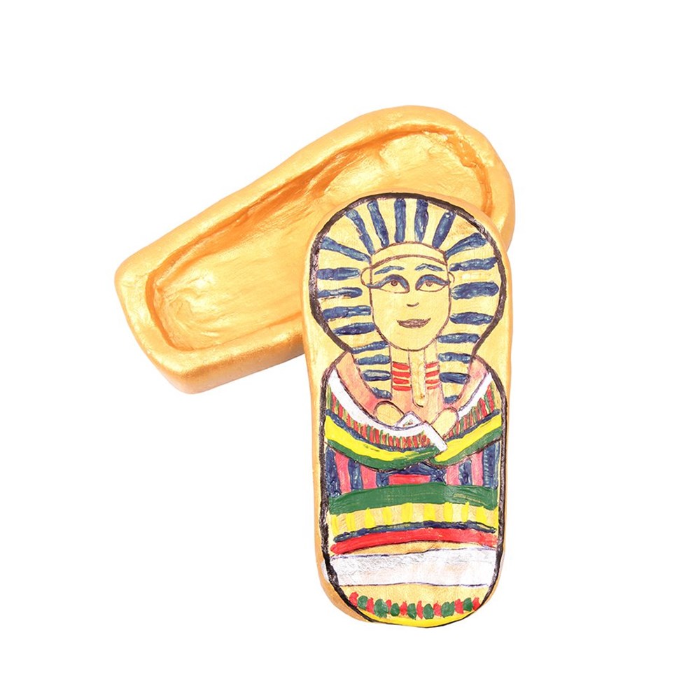 Clay Egyptian Sarcophagus | Modelling & Mosaics | CleverPatch - Art ...