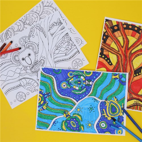 Colouring In Sheets for NAIDOC Week | NAIDOC Week - CleverPatch ...