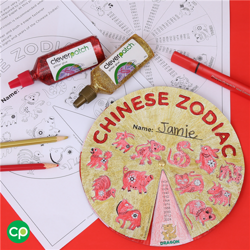 Chinese Zodiac Wheel - CleverPatch | CleverPatch - Art & Craft Supplies