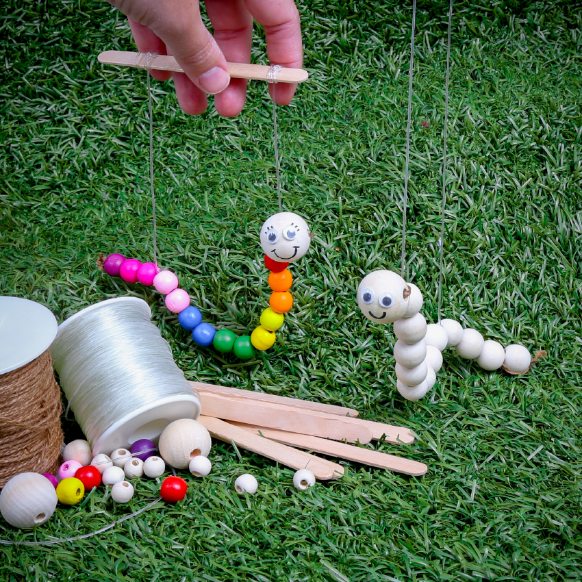 Wiggly Worm | Masks & Puppets - CleverPatch | CleverPatch - Art & Craft ...