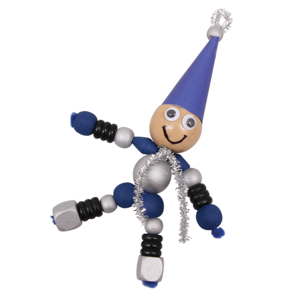 Christmas Bead Man Cleverkit | Christmas | CleverPatch - Art & Craft ...