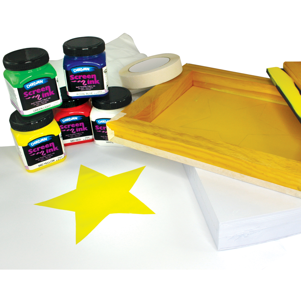 Screen Printing Tips | Paint & Print | CleverPatch - Art & Craft Supplies