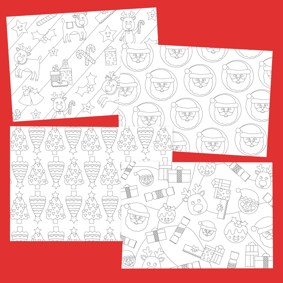 Christmas Wrapping Paper | Christmas | CleverPatch - Art & Craft Supplies