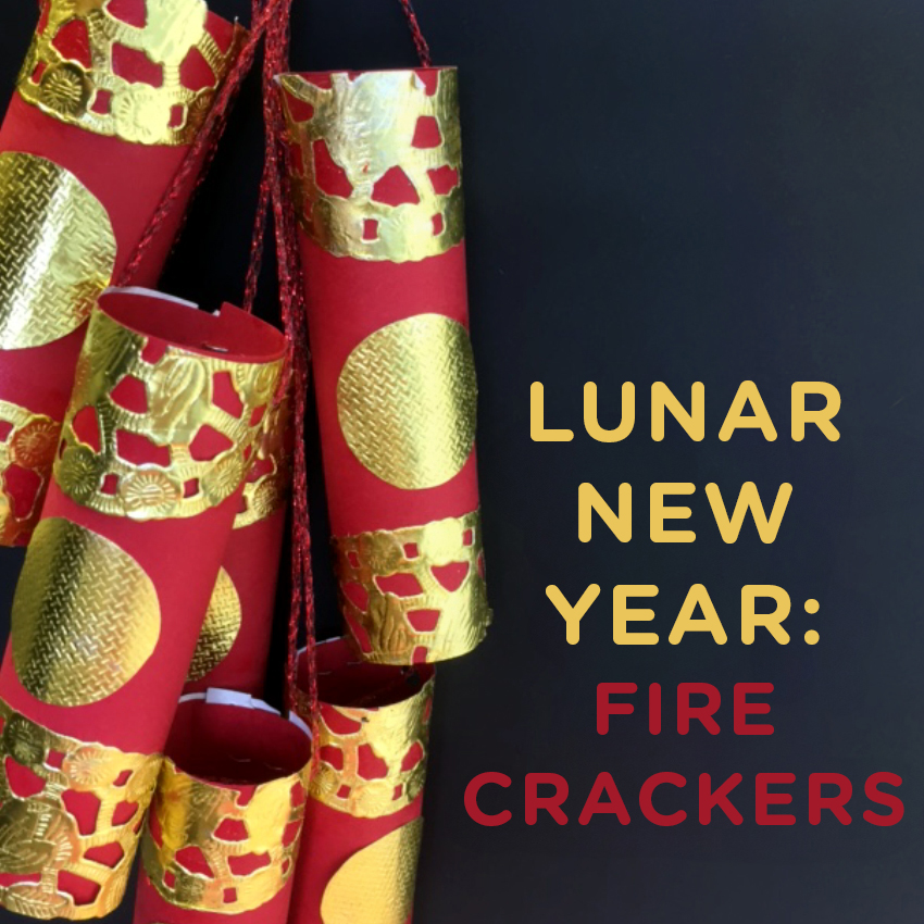 Chinese New Year Firecrackers Craft