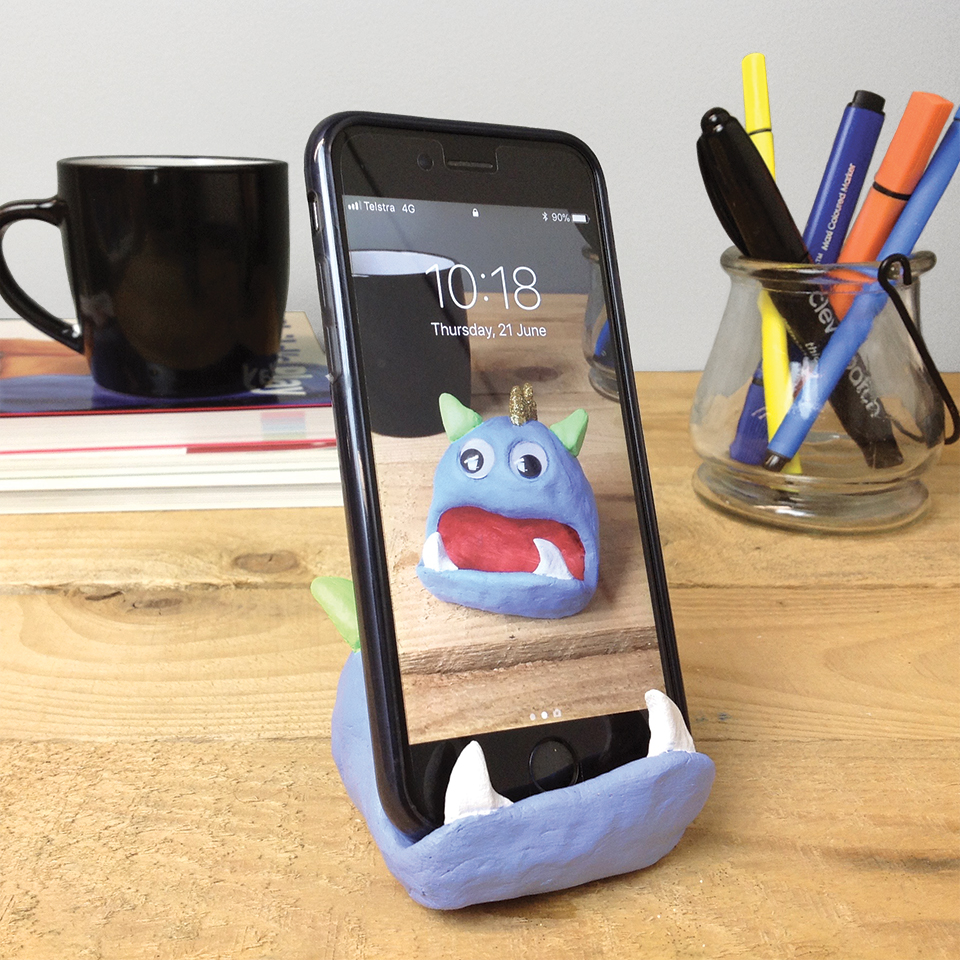 Monster Phone Holder | Father's Day | CleverPatch - Art & Craft Supplies