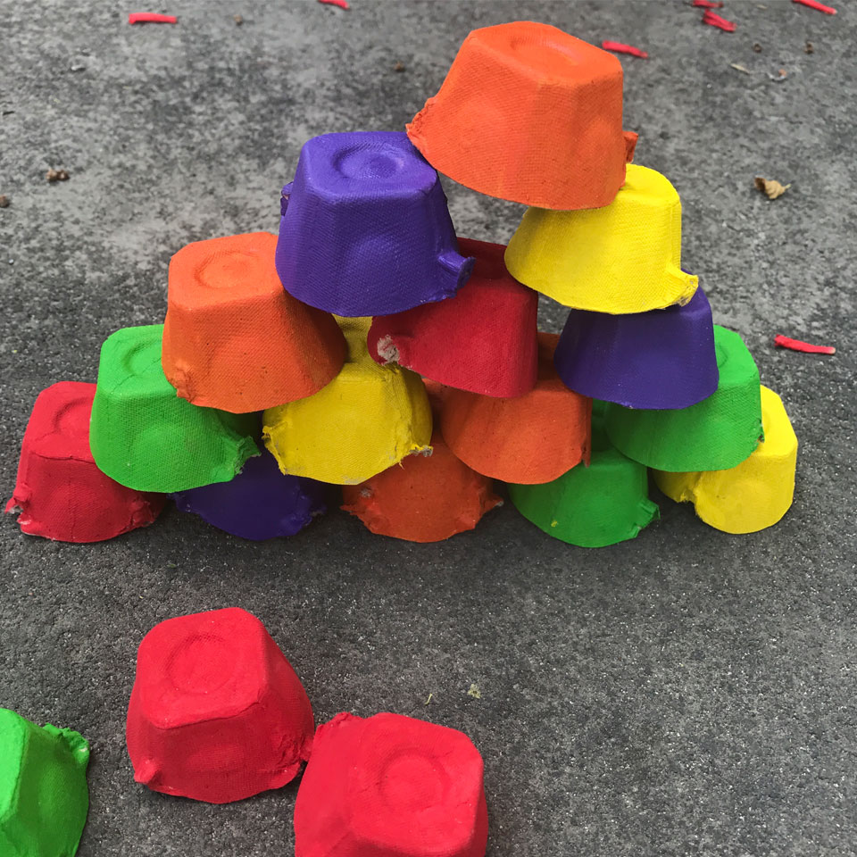 Egg Carton Stack | Paper & Card | CleverPatch - Art & Craft Supplies