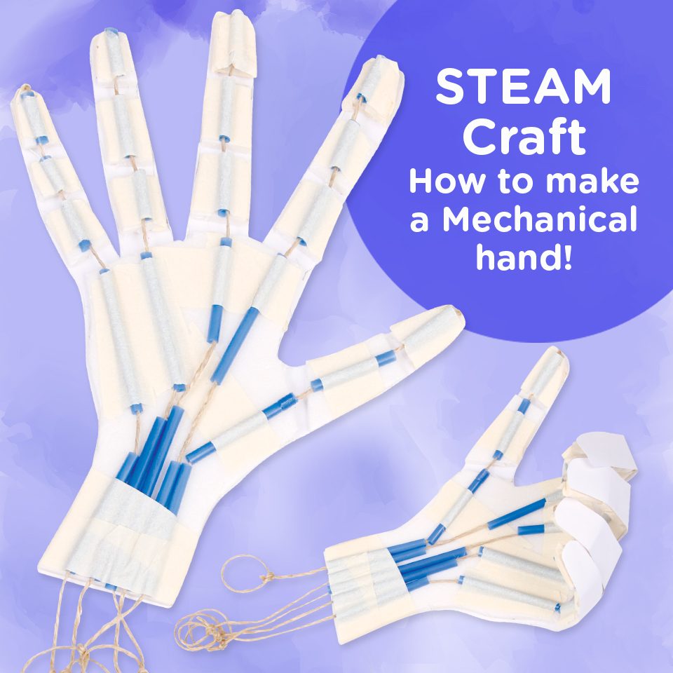 Mechanical Hand | STEAM | CleverPatch - Art & Craft Supplies