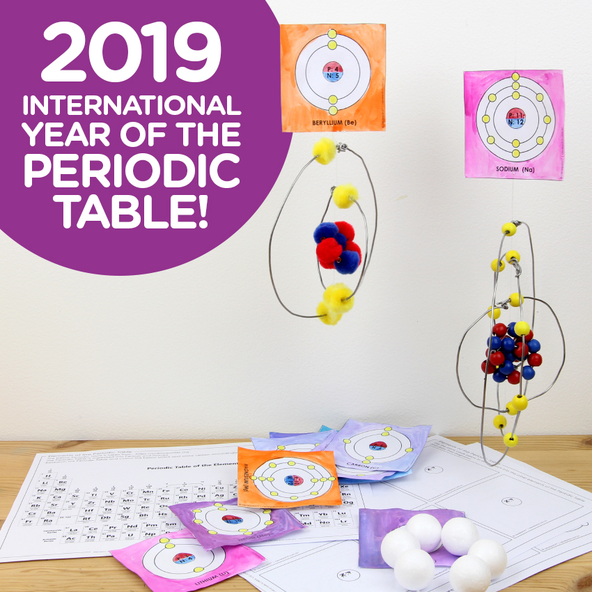 Periodic Table of Elements and 3D Models - CleverPatch | CleverPatch ...