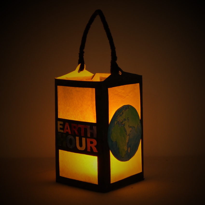 Earth Hour Lantern | Paper & Card - CleverPatch | CleverPatch - Art ...