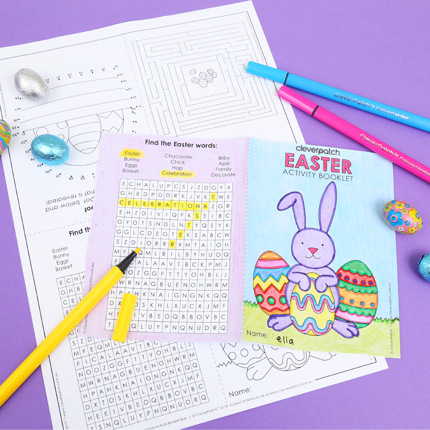 Easter Activity Booklet | Easter - CleverPatch | CleverPatch - Art ...