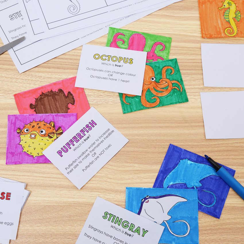 Under the Sea Game | Sea Animals & the Ocean - CleverPatch ...