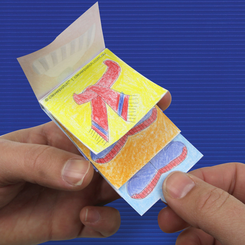 Winter Flip-Up Book | Paper & Card - CleverPatch | CleverPatch - Art ...