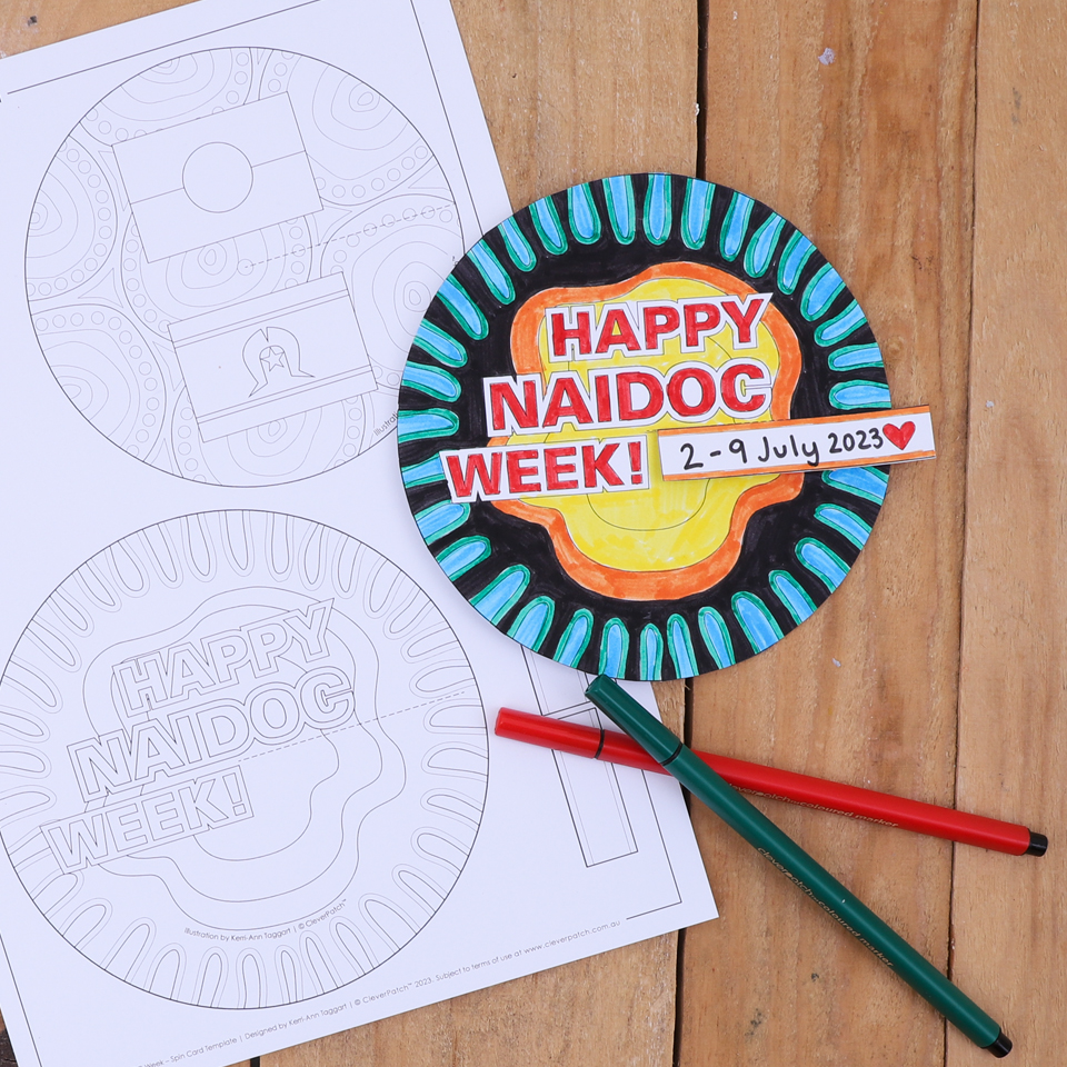 NAIDOC Week Spin Card | NAIDOC Week - CleverPatch | CleverPatch - Art ...