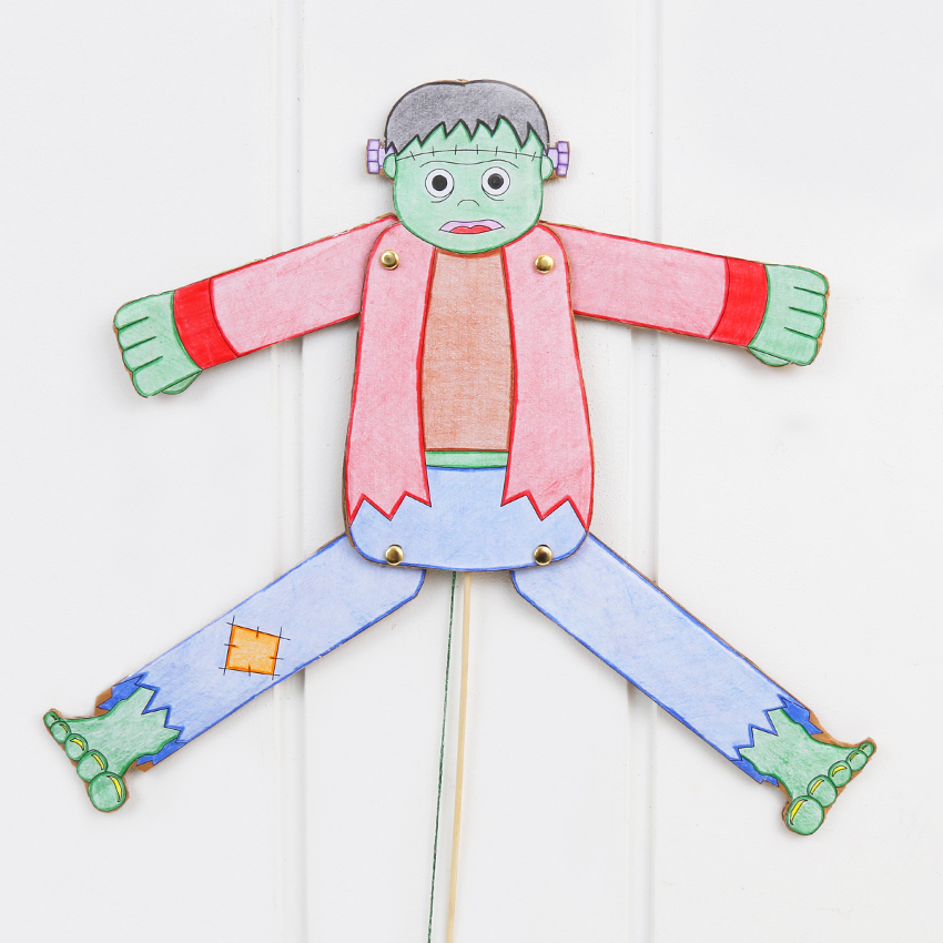 Frankenstein's Monster Pull Toy | Halloween - CleverPatch | CleverPatch ...