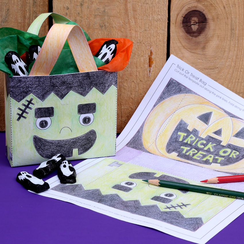 Halloween Trick or Treat Bag | Halloween - CleverPatch | CleverPatch ...