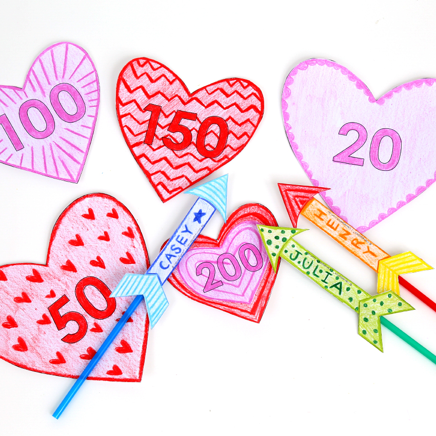 Cupid's Arrow Game | Paper & Card - CleverPatch | CleverPatch - Art ...