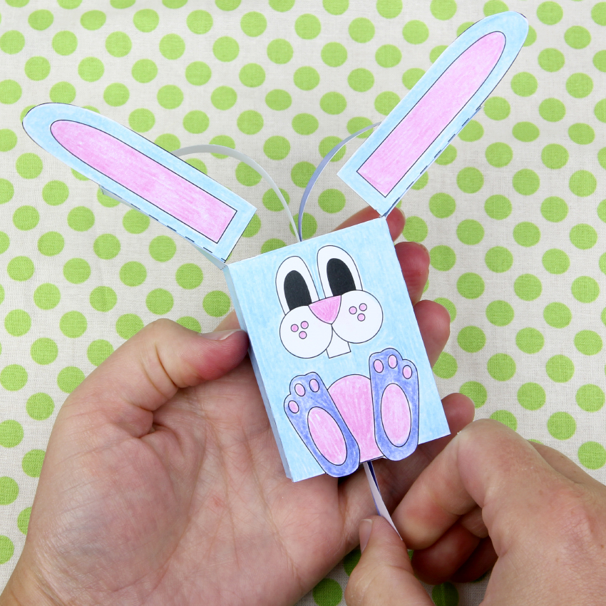 Movable Paper Bunny | Easter - CleverPatch | CleverPatch - Art & Craft ...