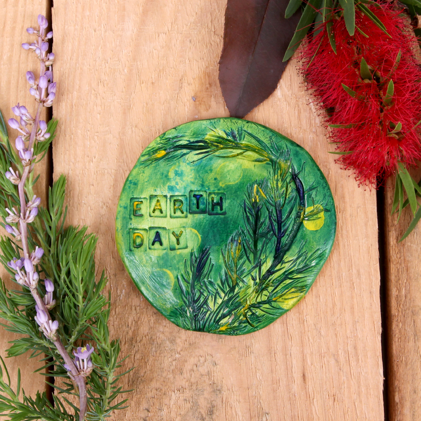 Earth Day Clay Medallion | Modelling & Mosaics - CleverPatch ...