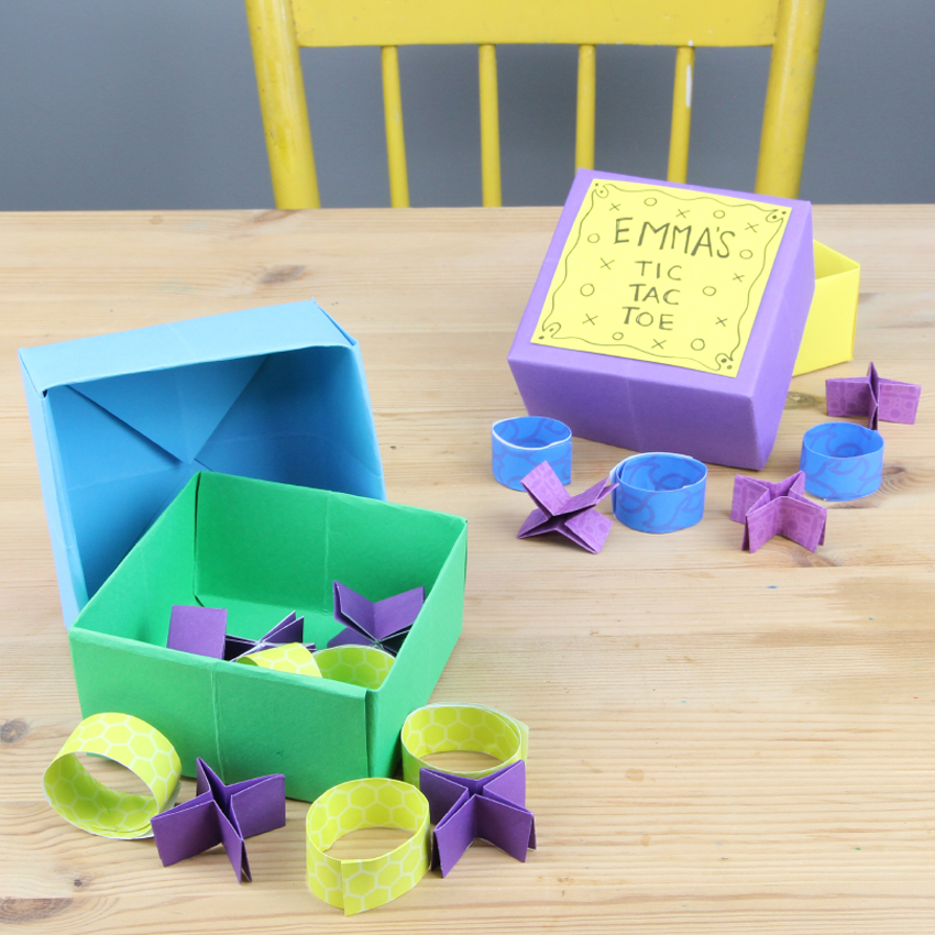 CleverPatch Crafternoons - Origami Tic Tac Toe | CleverPatch ...