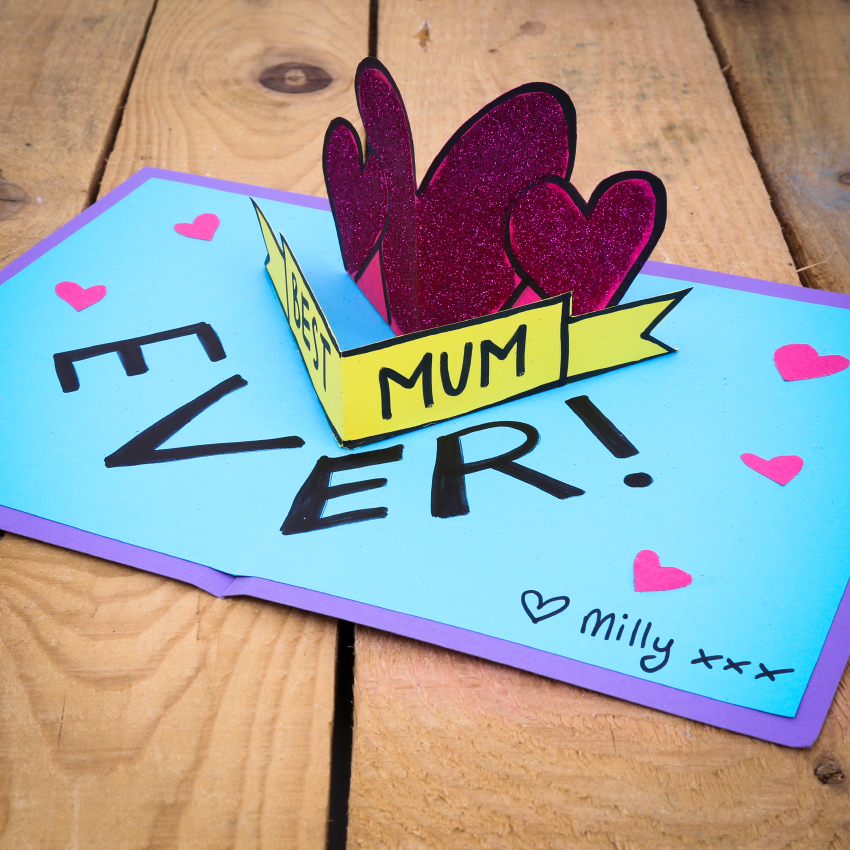 CleverPatch Crafternoons - Mother's Day Pop-Up Card | Mother's Day ...