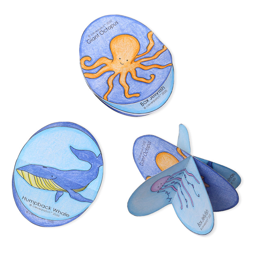 Ocean Paper Flip | Paper & Card - CleverPatch | CleverPatch - Art ...