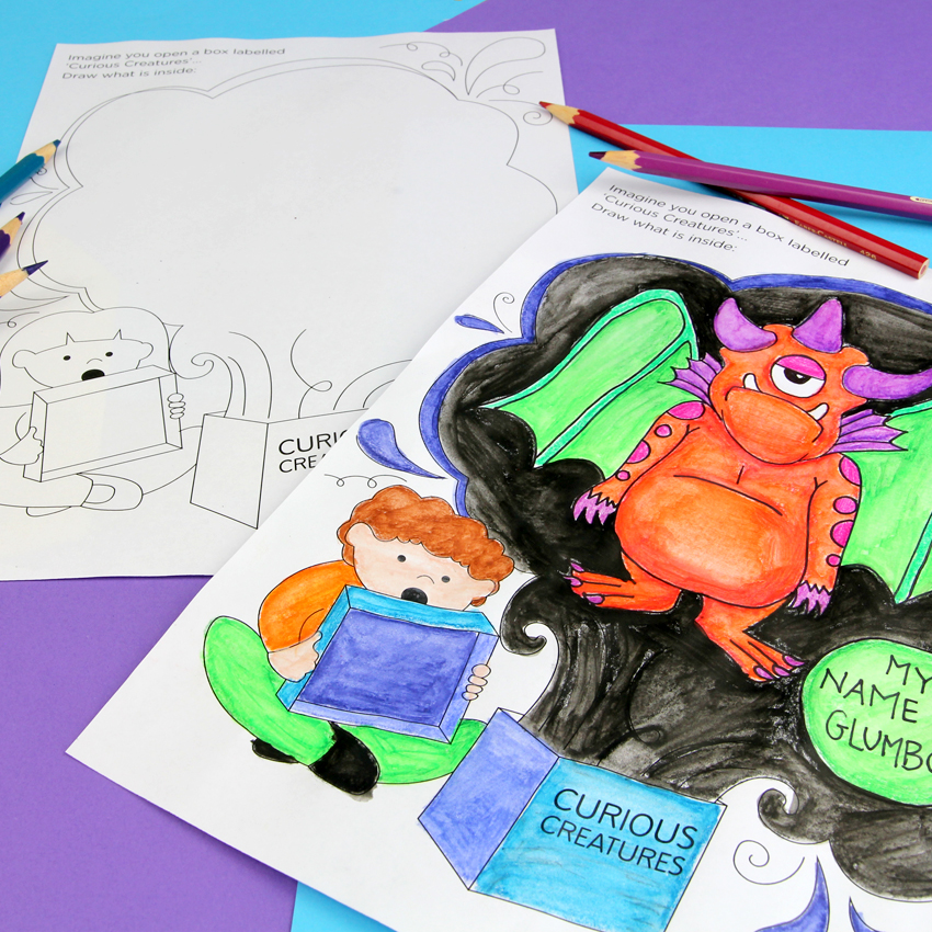 Curious Creatures Activity Sheet | Book Week - CleverPatch ...