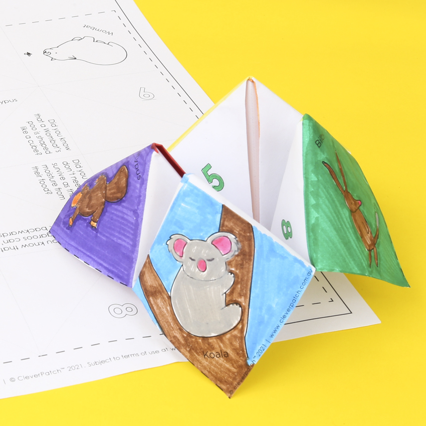 Aussie Animal Chatterbox | Paper & Card - CleverPatch | CleverPatch ...