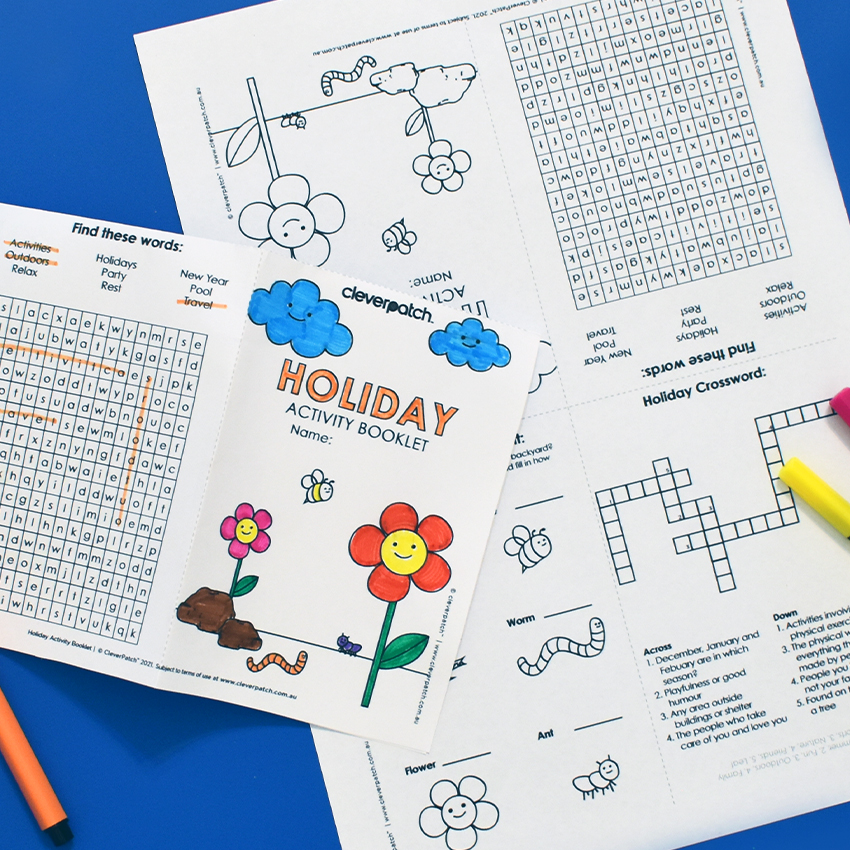 Holiday Activity Booklet | Paper & Card - CleverPatch | CleverPatch ...