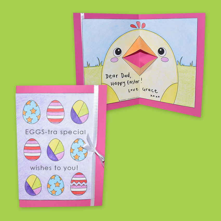 Eggs-tra Special Easter Card - CleverPatch | CleverPatch - Art & Craft ...