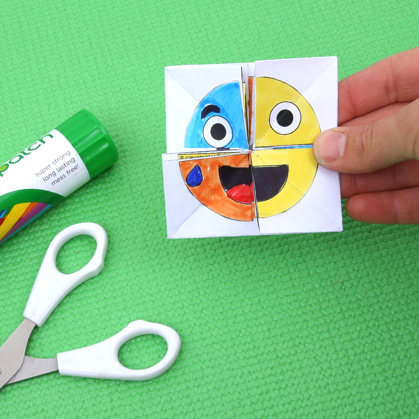 Emoji Face Changer Activity! | Paper & Card - CleverPatch | CleverPatch ...