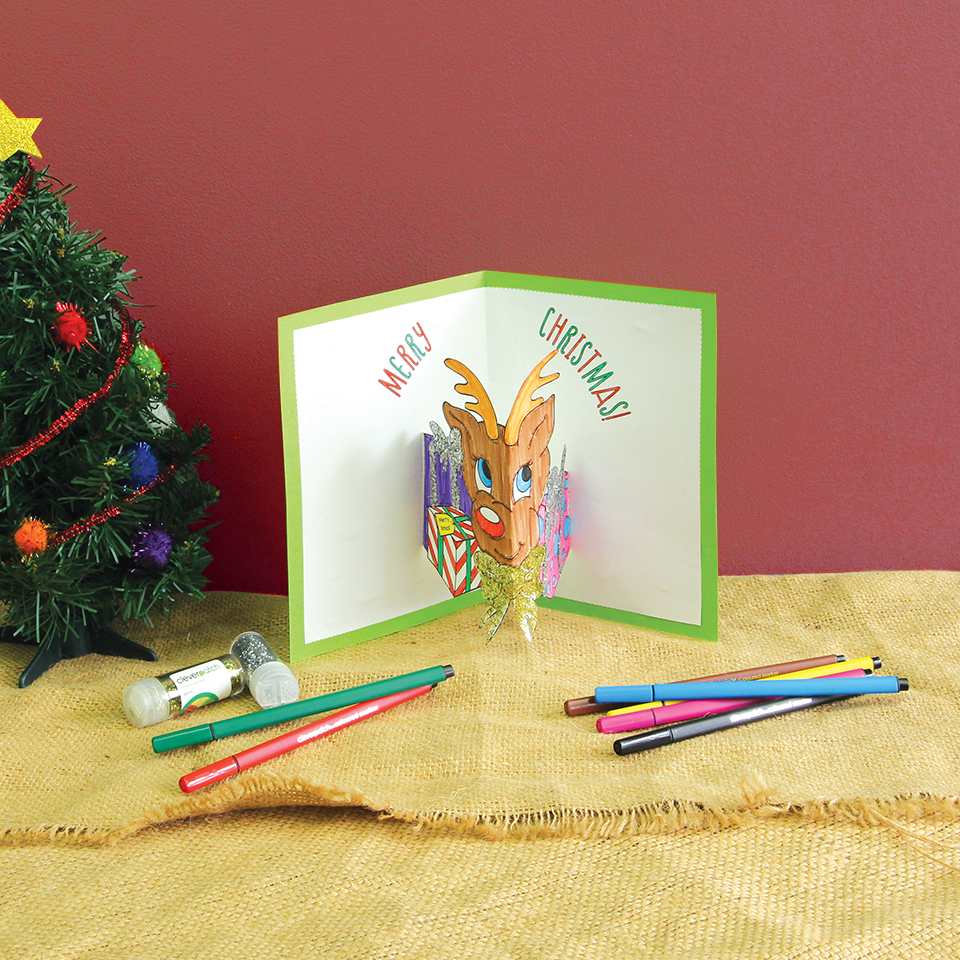 Pop-Up Christmas Card | Christmas - CleverPatch | CleverPatch - Art ...