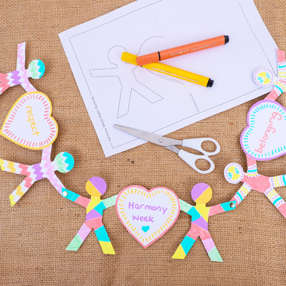 Harmony Day Bunting | Paper & Card - CleverPatch | CleverPatch - Art ...