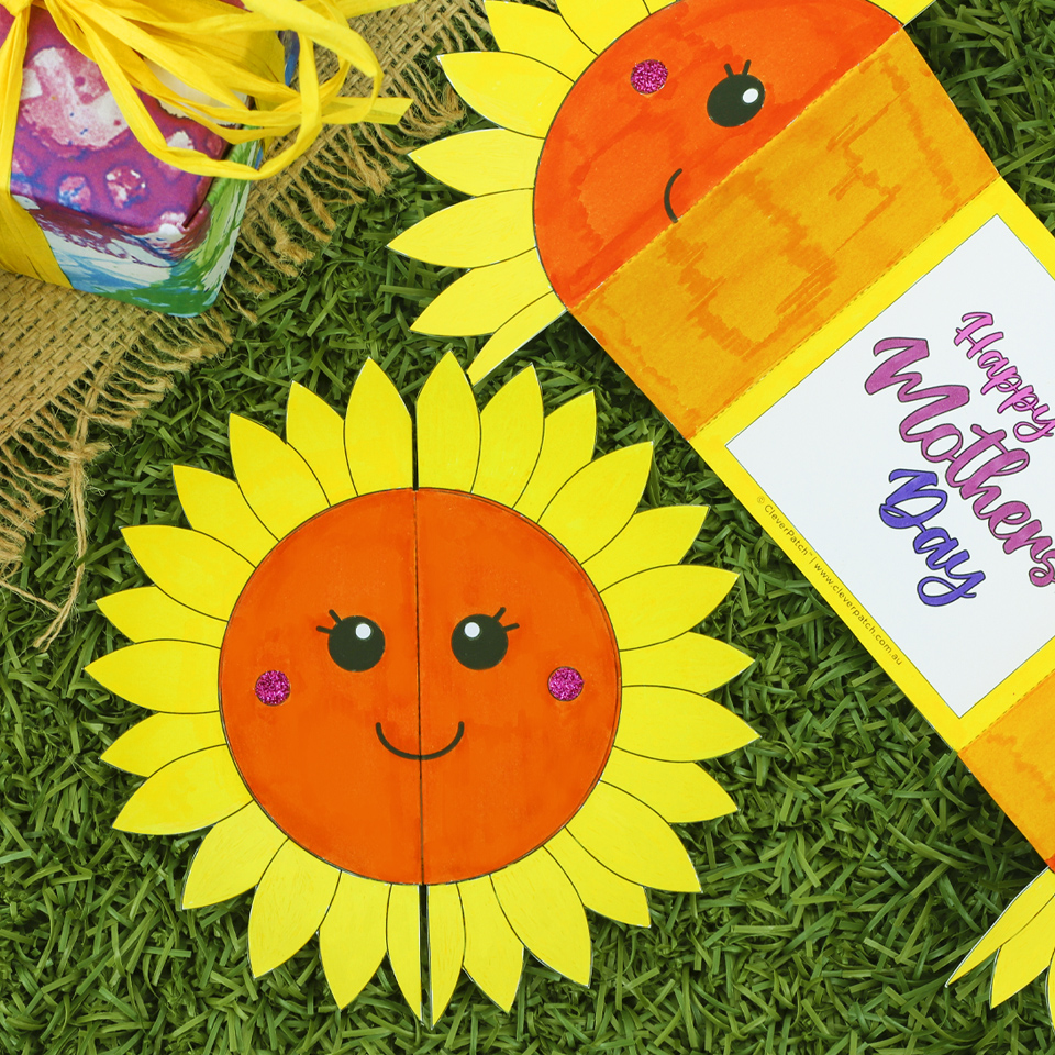 Sunflower Mother's Day Card | Mother's Day - CleverPatch | CleverPatch ...