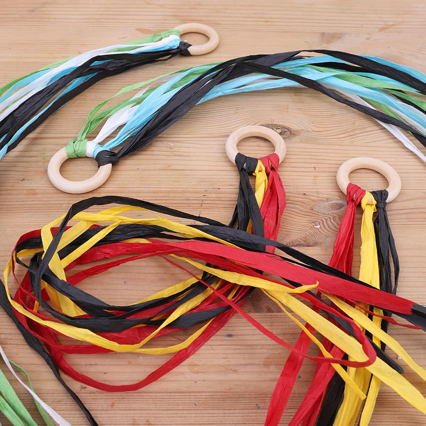 Indigenous Colours Hand Streamers - CleverPatch | CleverPatch - Art ...