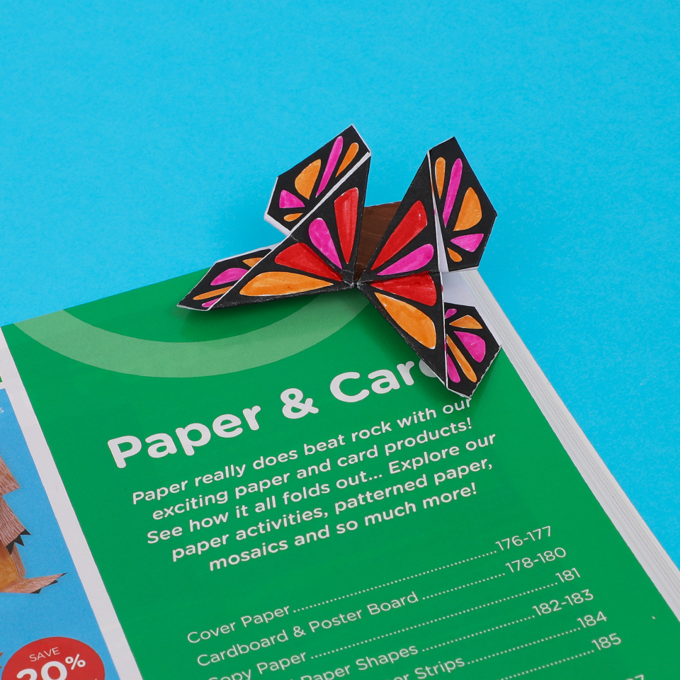 Easy Origami Butterfly Bookmark Corner How To Make An