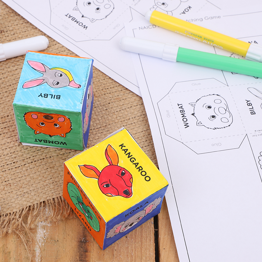 NAICD Animal Matching Game | Paper & Card - CleverPatch | CleverPatch ...