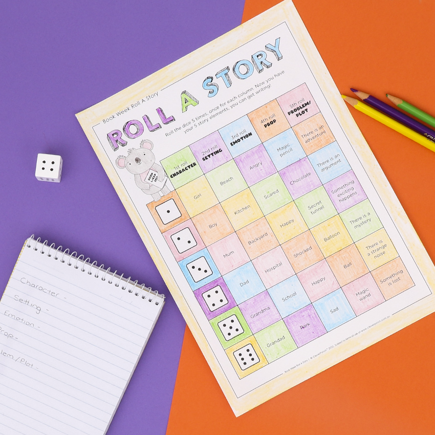 Book Week Roll a Story | Paper & Card - CleverPatch | CleverPatch - Art ...