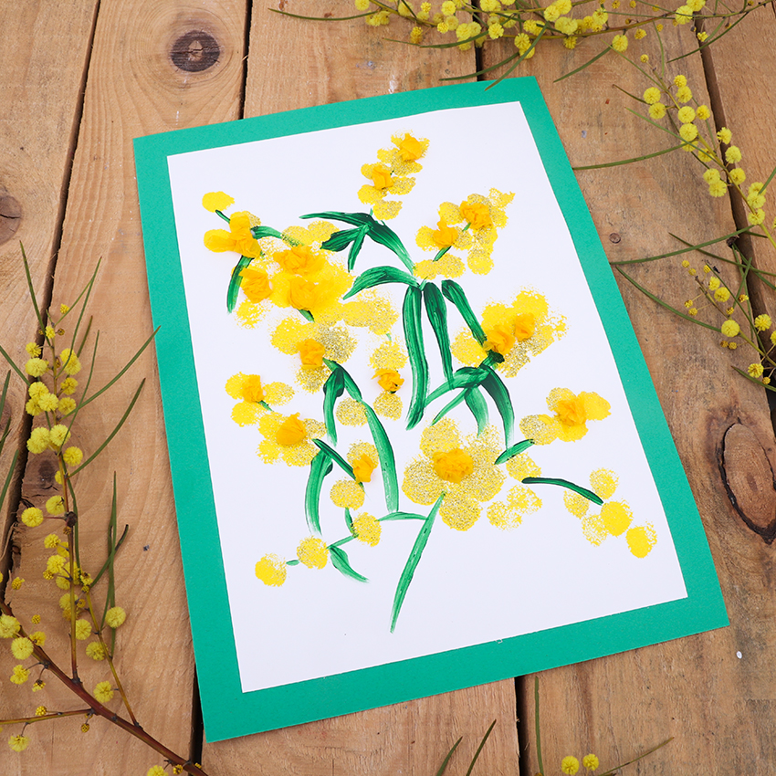 Wattle Day Artwork | Paint & Print - CleverPatch | CleverPatch - Art ...