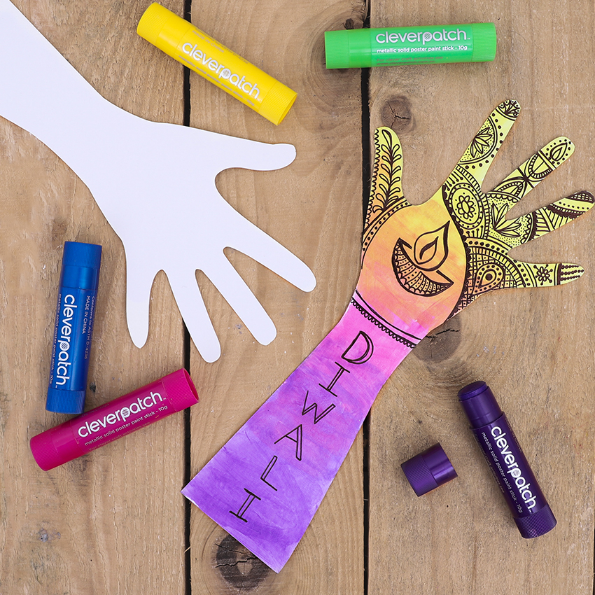 Diwali Mehndi | Paper & Card - CleverPatch | CleverPatch - Art & Craft ...