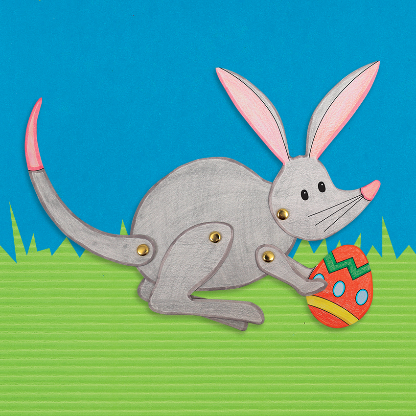Dancing Easter Bilby | Easter - CleverPatch | CleverPatch - Art & Craft ...
