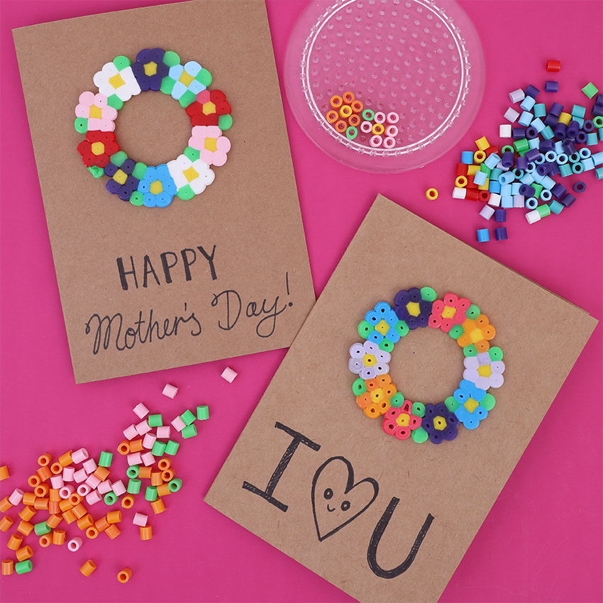 Iron Bead Wreath Card | Beads & Jewellery - CleverPatch | CleverPatch ...