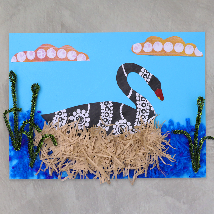 Black Swan Collage | NAIDOC Week & Reconciliation - CleverPatch ...