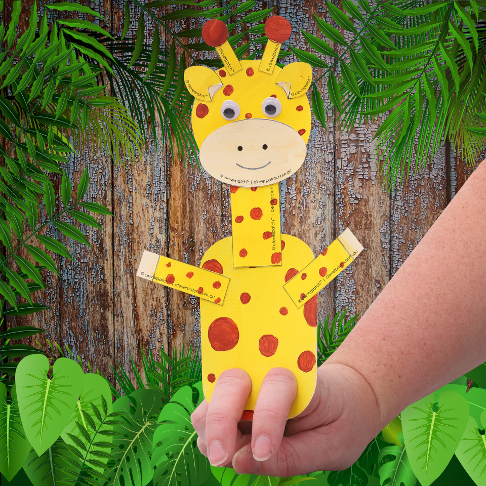 Giraffe Finger Puppet | Masks & Puppets - CleverPatch | CleverPatch ...