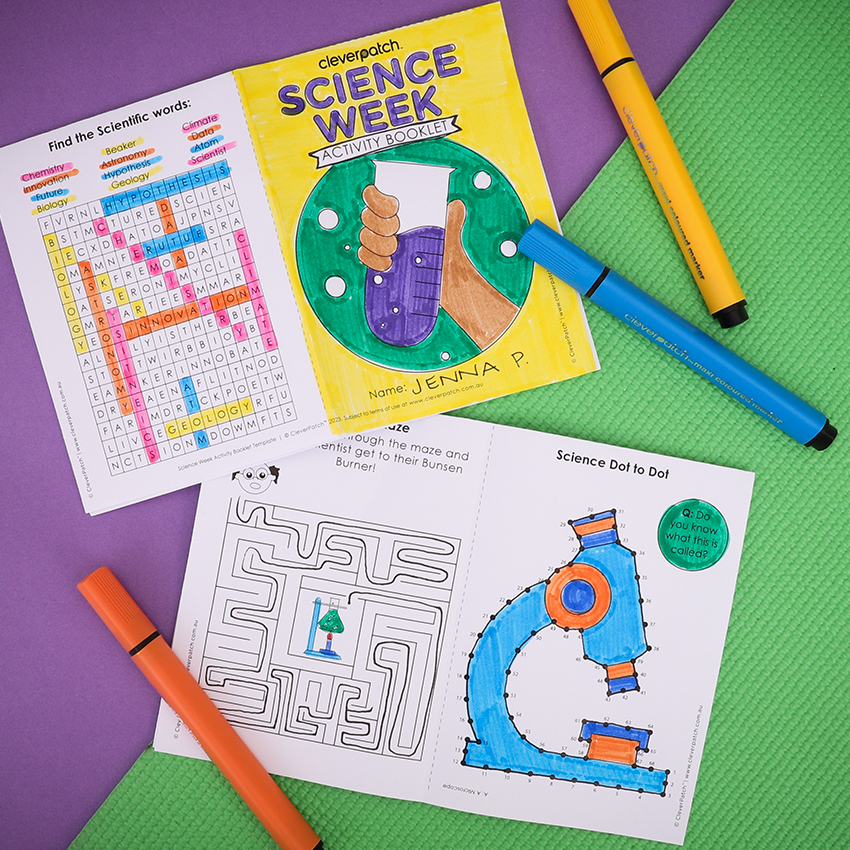 Science Week 2023 Activity Booklet | Paper & Card - | CleverPatch - Art ...
